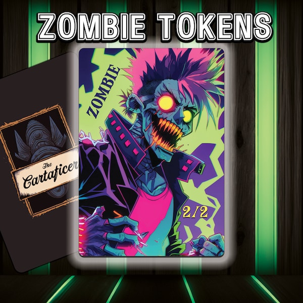 Zombie Token - Etsy