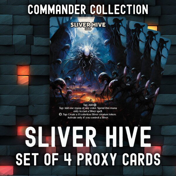 Sliver Mtg Commander Deck - Etsy