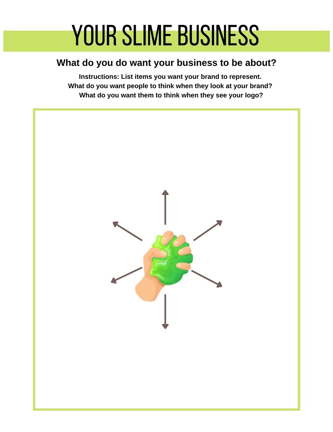 Slime Business Activity for All Ages - Etsy