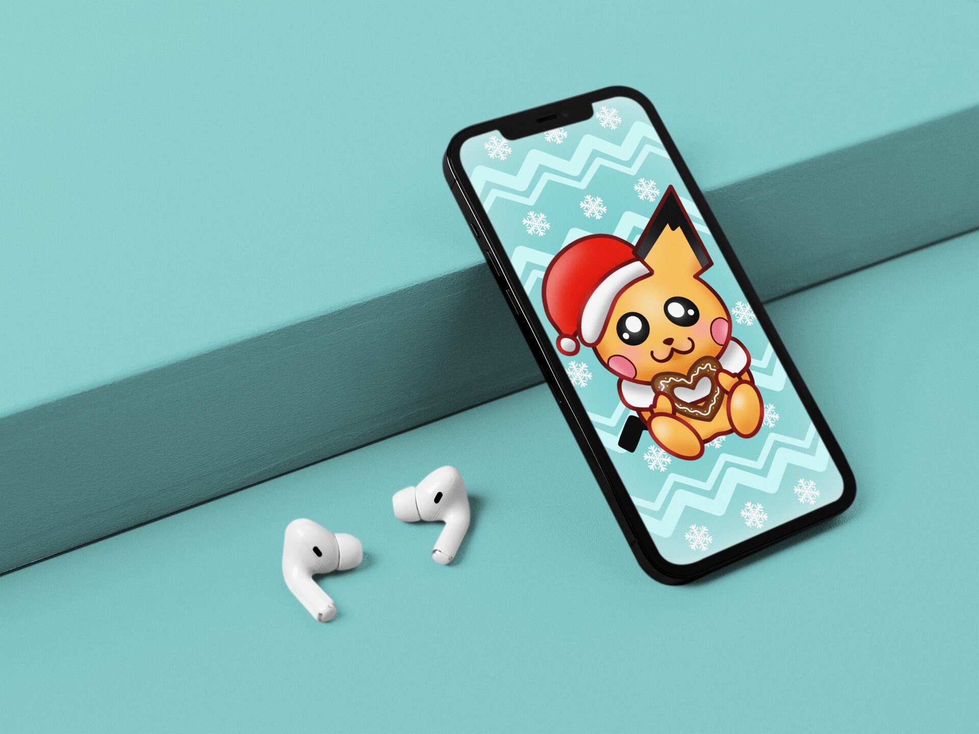 Pokemon Wallpaper, Matching Wallpaper, Christmas Wallpaper, Christmas ...