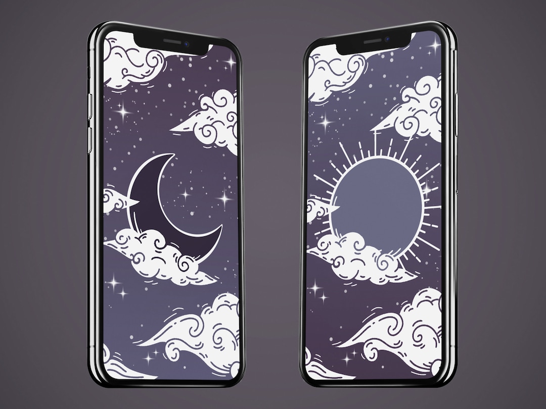 Matching Wallpaper, Moon Wallpaper - Smartphone & iPhone Wallpaper ...