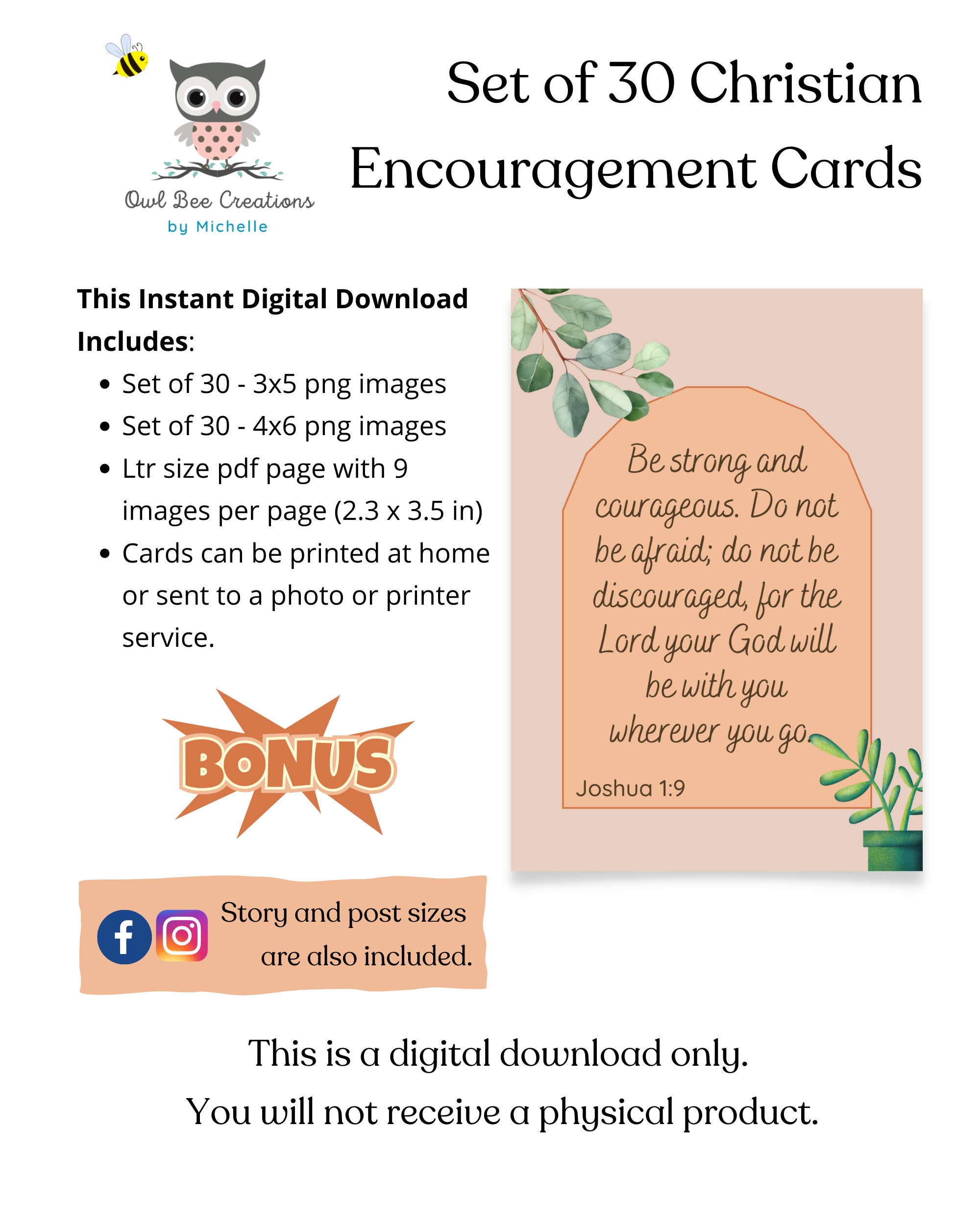 30 Encouraging Verse Cards, Printable, Scripture Cards, Bible Memory ...