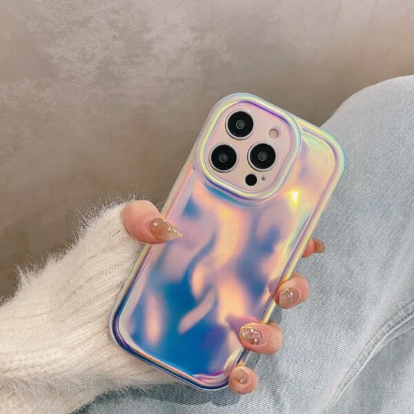 Iridescent Phone Case - Etsy