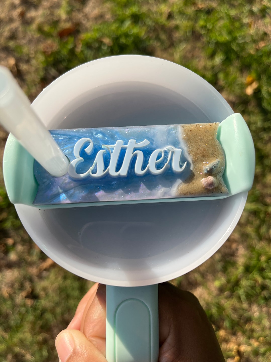 Stanley Name Plate, Name Tag, Tumbler Cup Tag, Beach Tumbler Tag , Cup ...