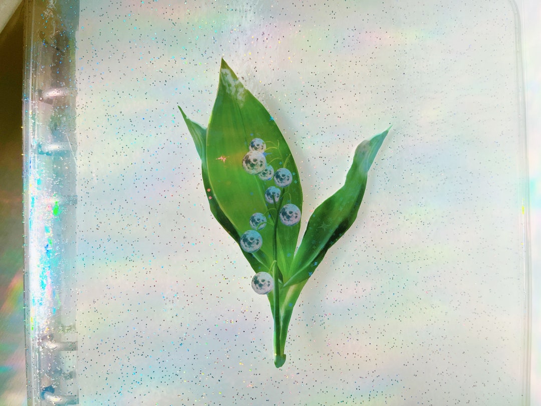 Moon Bud Stickers Moon Flower Stickers Moon Blossom Stickers Waterproof ...