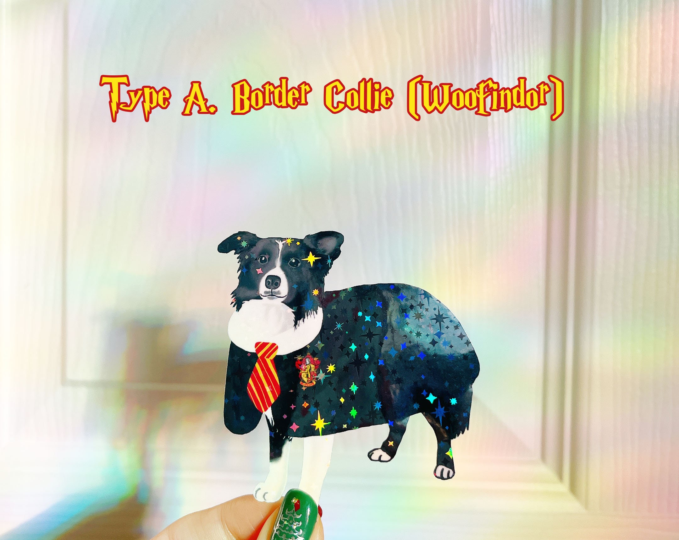 Pup & Cat Wizard Crew Sticker Sorcerer Costume Cat and - Etsy