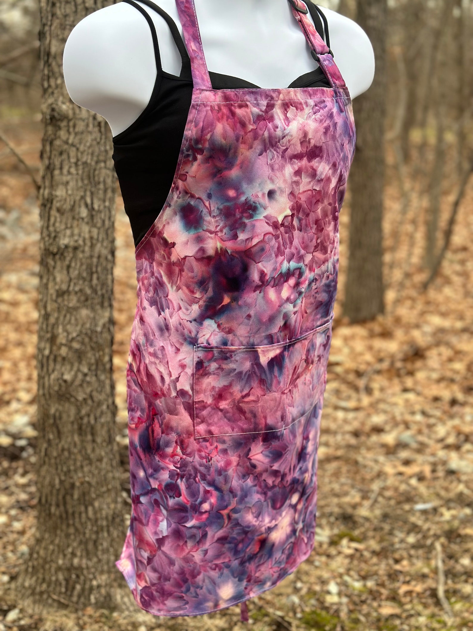 Baking Apron, Tie Dye Apron, Kitchen Chef Apron, Tye Dye Apron for ...
