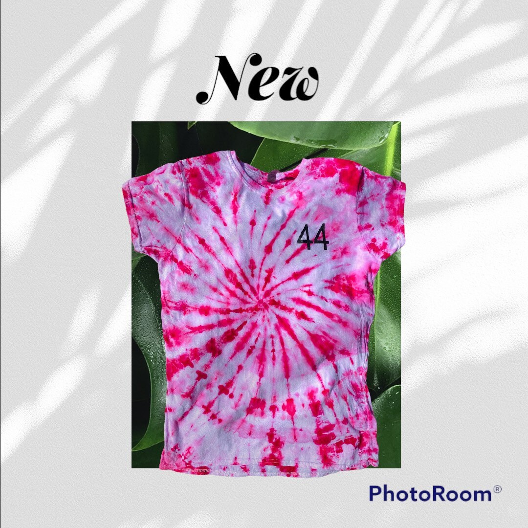Sports Tie Dye Shirt for Women, Custom Tye Dye Shirt, Team Jersey Shirt ...