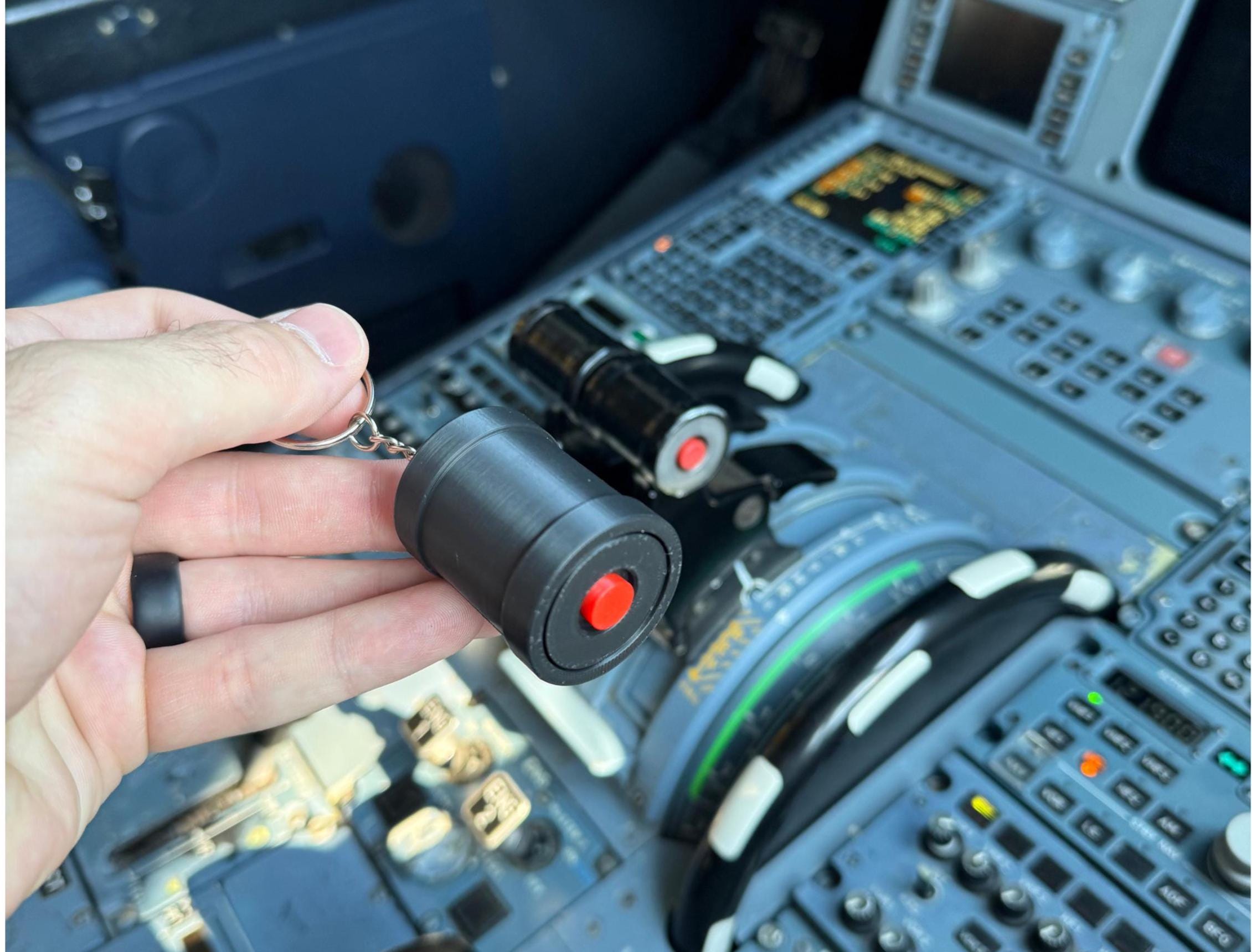 Airbus Autothrust Disconnect Button Clicky Fidget Toy, Pilot Gift ...