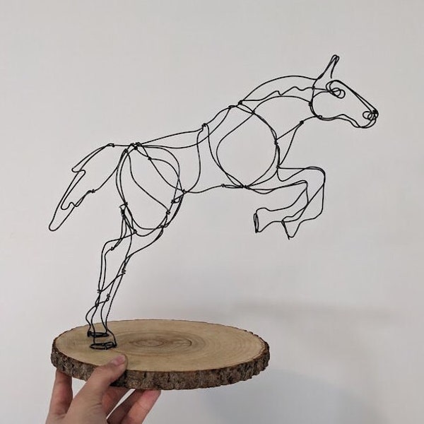 Wire Horse - Etsy