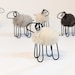 Handcrafted Wire Art Sheep With Wool Body - Adorable Home Decor - Etsy
