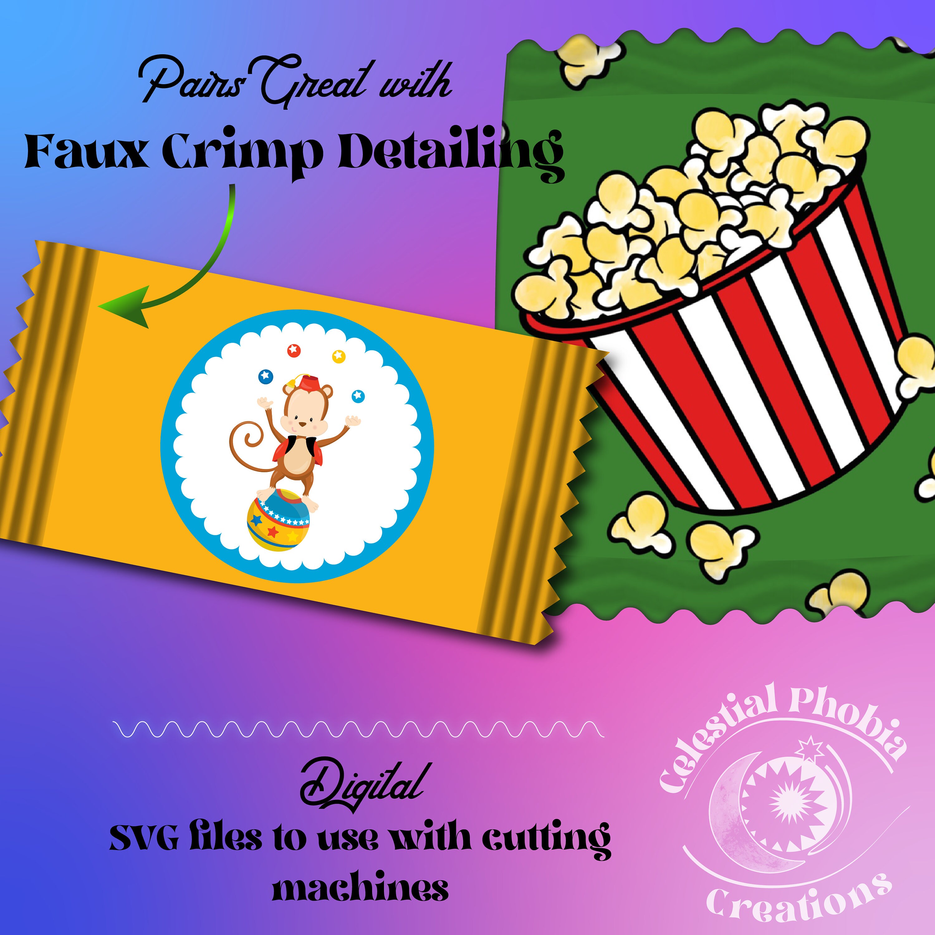 Cut Decorative Edges With Pointy or Wavy Edges. Make Chevron Designs ...