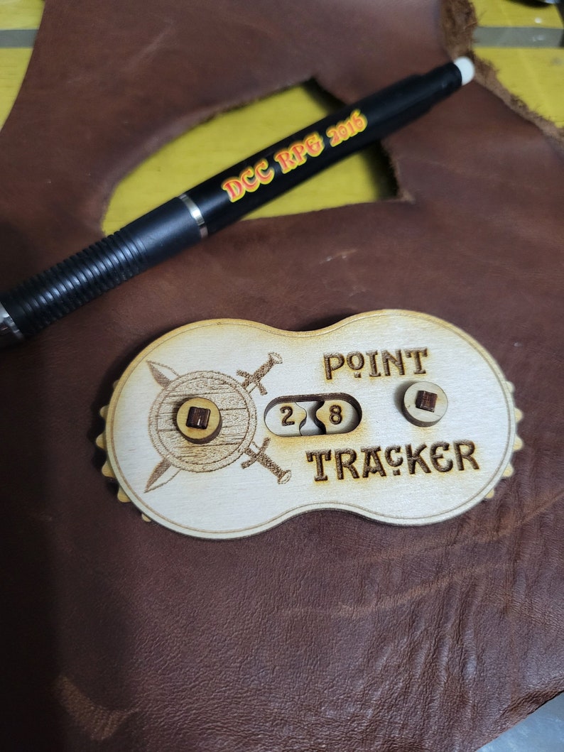 Battle Point Tracker- Track 2 Scores or Count up to 99. Tabletop Gaming ...