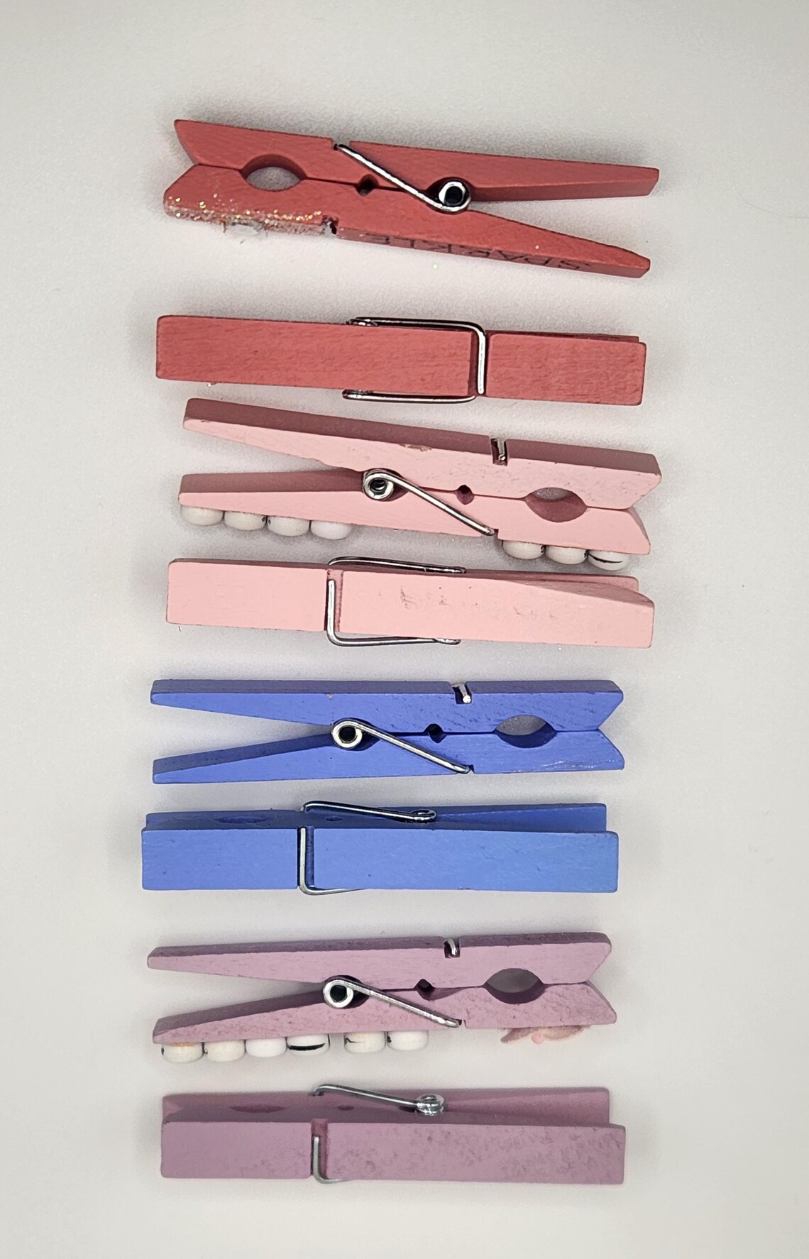 Cheerleading Clothespins, Spirit Clips, Cheer Pins, Good Luck Pins - Etsy