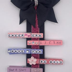Cheerleading Clothespins, Spirit Clips, Cheer Pins, Good Luck Pins - Etsy