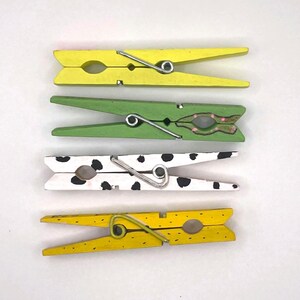 Cheerleading Clothespins, Spirit Clips, Cheer Pins, Good Luck Pins - Etsy