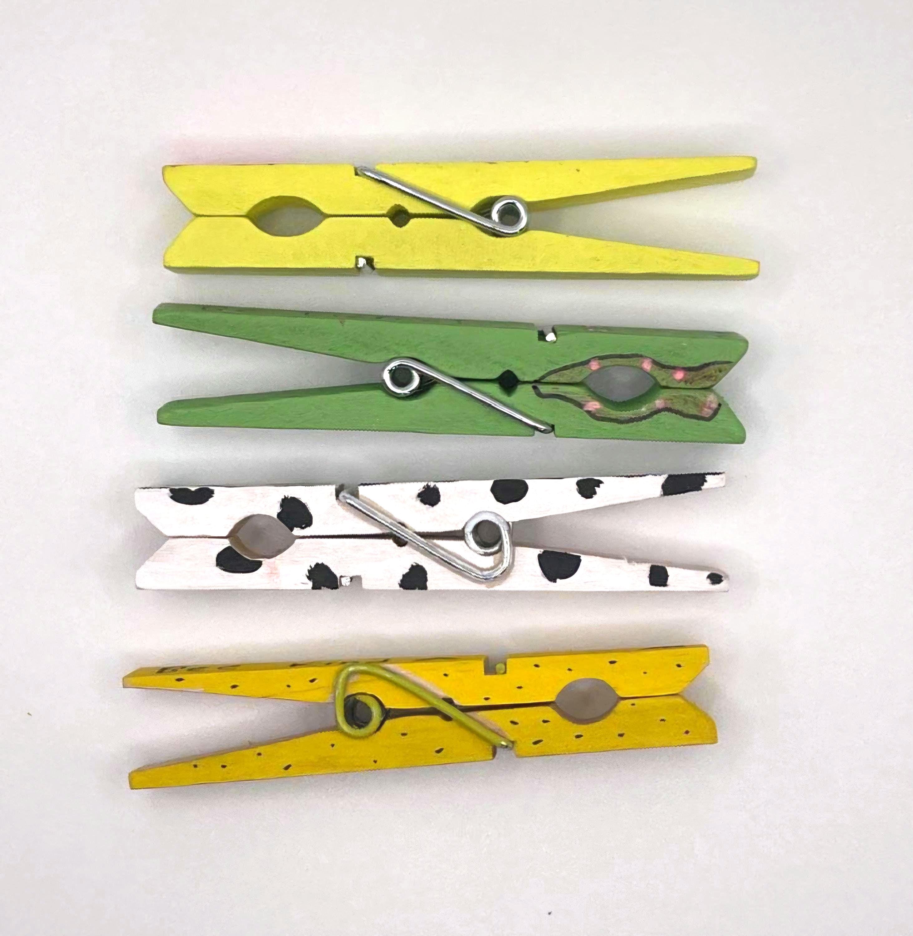 Cheerleading Clothespins, Spirit Clips, Cheer Pins, Good Luck Pins - Etsy