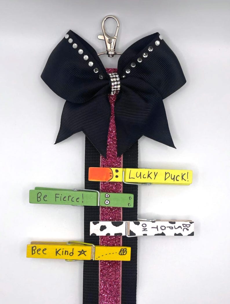 Cheerleading Clothespins, Spirit Clips, Cheer Pins, Good Luck Pins - Etsy