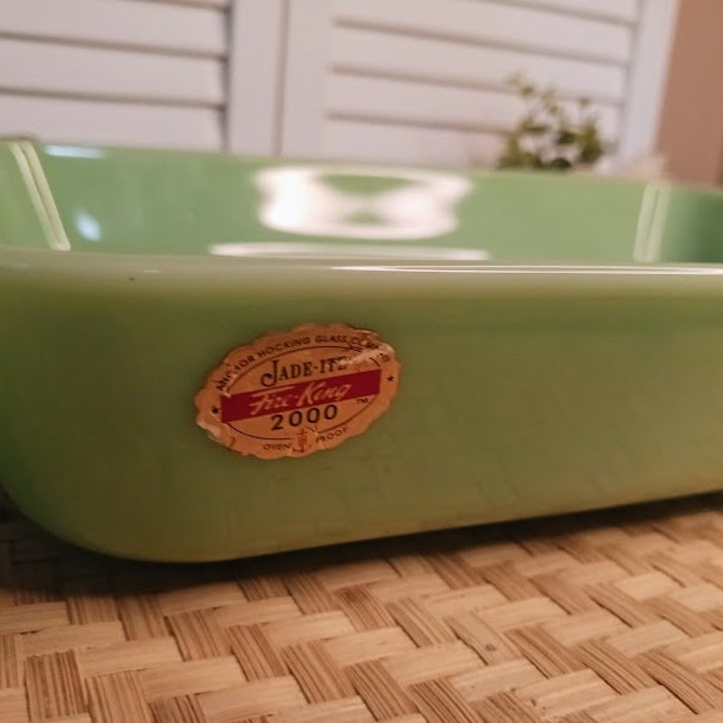 Jadeite Fire King - Etsy