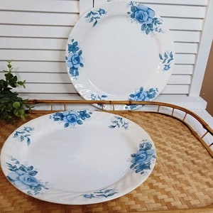 Beautiful Corelle Blue Velvet Roses Dinnerware Sold Separately - Etsy