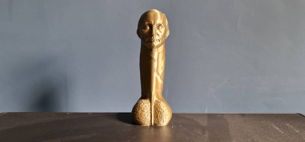 3d Printed Putin The Dicktator Novelty Dildo Sex Toy Etsy Canada