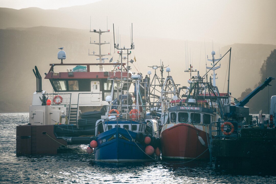 Scottish Fishing Boats: Portree, Scotland// Photography Print Wall Art ...
