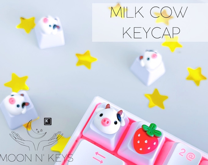 Pastel Pink Kawaii Cake Cupcake Candy Sweets Resin Keycaps - Etsy