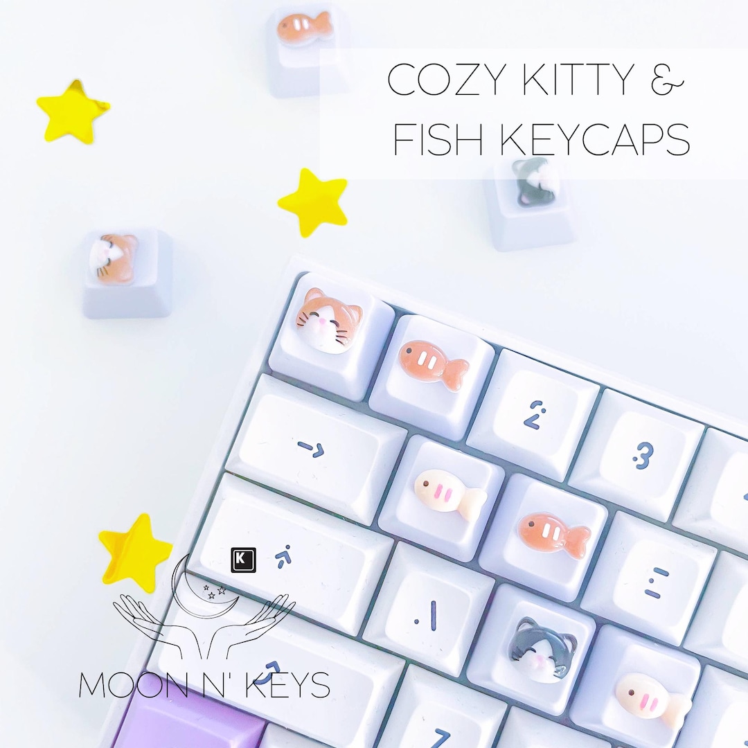 ARTISAN Cottagecore Keycaps | Frog | Mushroom | Daisy | Flower | Animal ...