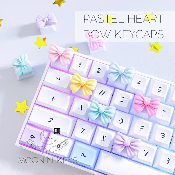 Blue and Purple Keycaps - Etsy