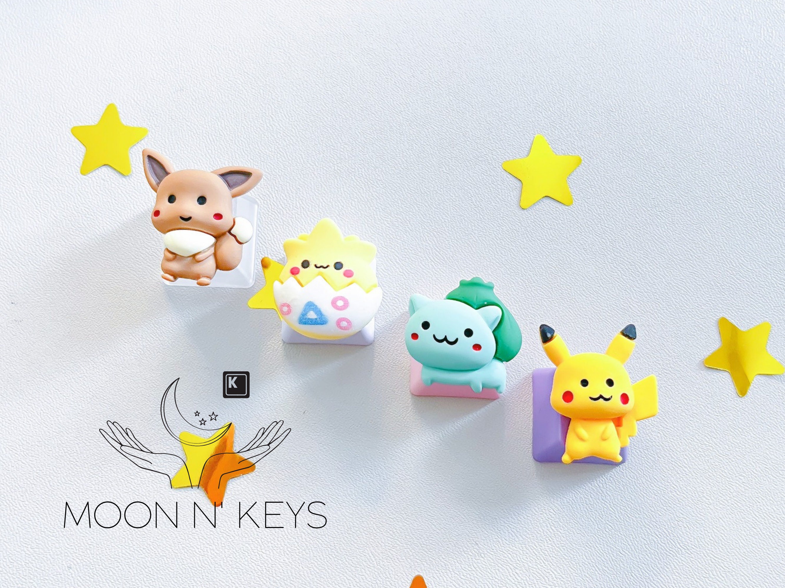 ARTISAN Anime Animal Keycaps Anime Kawaii Cute Video - Etsy
