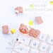 ARTISAN Bears and Biscuits Keycaps | Cottagecore | Forest | Food ...