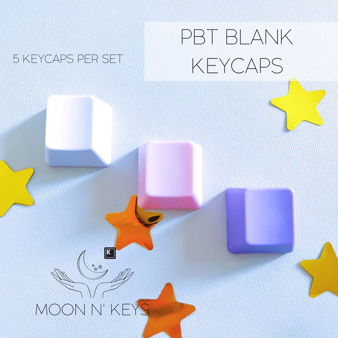 BLANK 5 PBT OEM Keycaps | Artisan | Set | Mechanical Keyboard ...