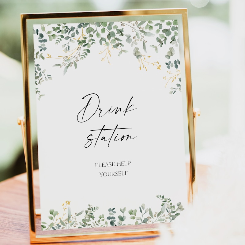 Drink Station - Etsy