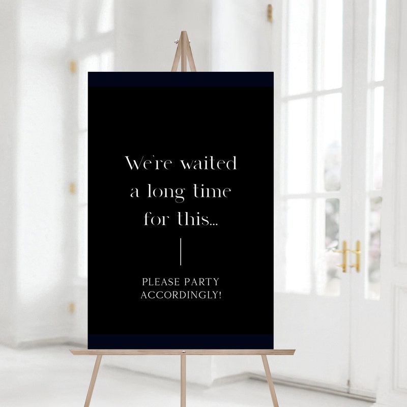 Wait Time Signs - Etsy