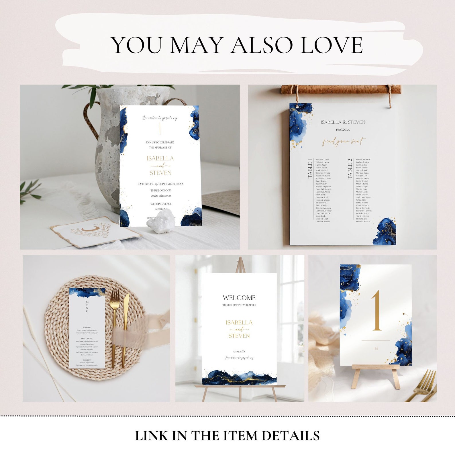 Celestial Wedding Table Numbers Template, Moon and Stars Table Sign ...