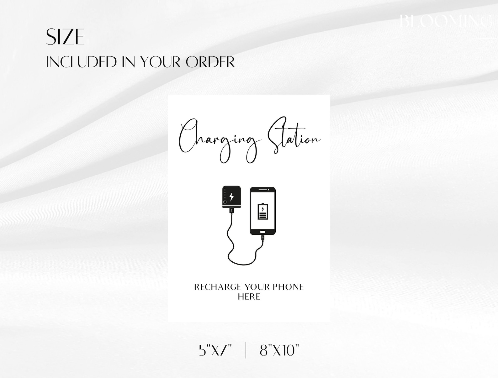 Charging Station Sign, Charging Bar Sign, Party Charging, Wedding ...