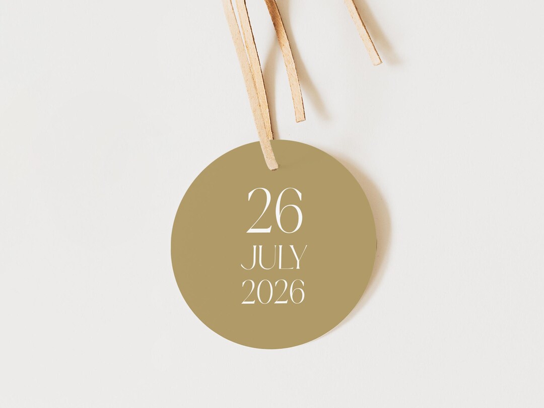 Digital Download Custom Tags Template, Self-editing, Wedding Invitation ...