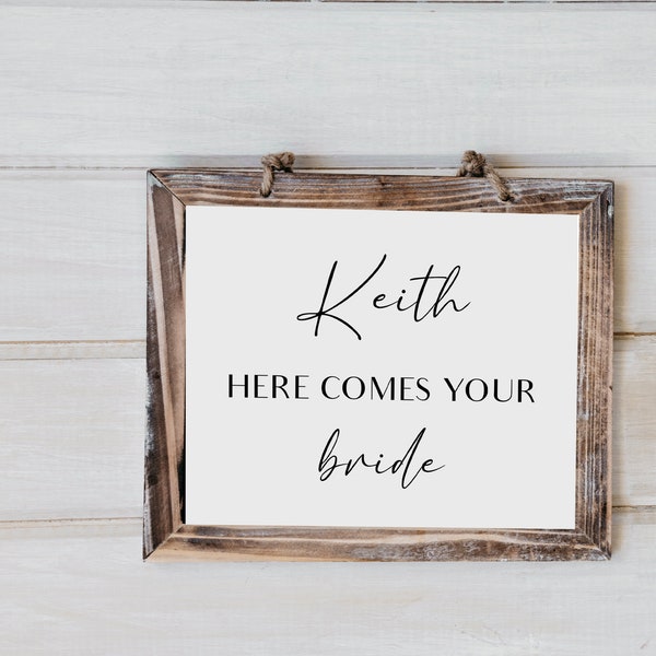 Here Comes the Bride - Etsy