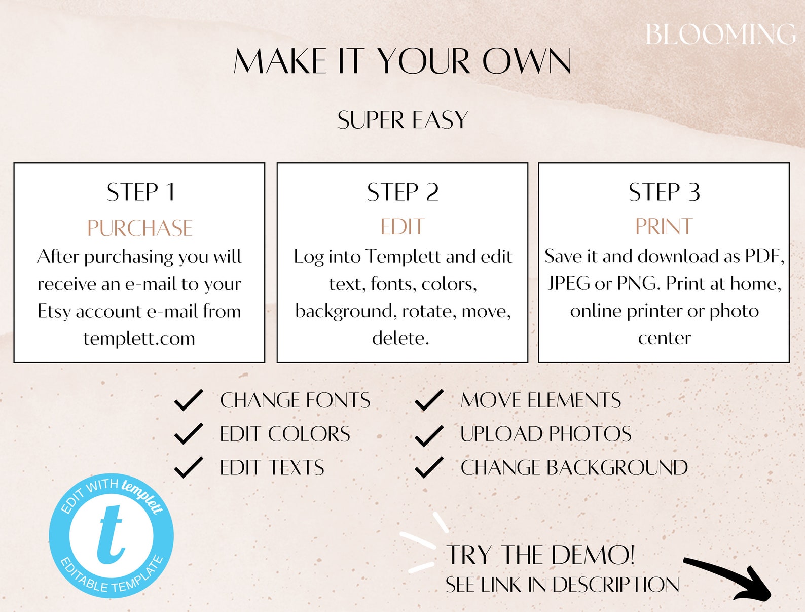 Ice Cream Bar Sign Template, Gelato Station Printable, Modern Wedding ...