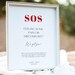 SOS Pills at A Wedding Template, Wedding Hangover Kit, Printable ...