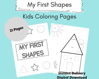 Printable Numbers 1-10 Coloring Book for Kids Homeschool - Etsy