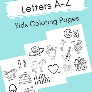 26 Alphabet Coloring Pages | ABC Preschool, Kindergarten & Homeschool ...