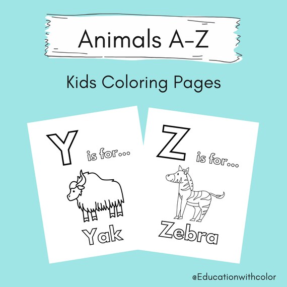 Animals A Z Book