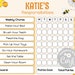 Printable Kid's Chore Chart Template | Kid Responsibilities Chart ...