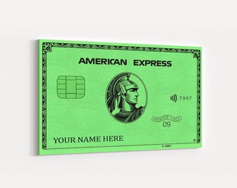 Amex Custom Canvas - Etsy