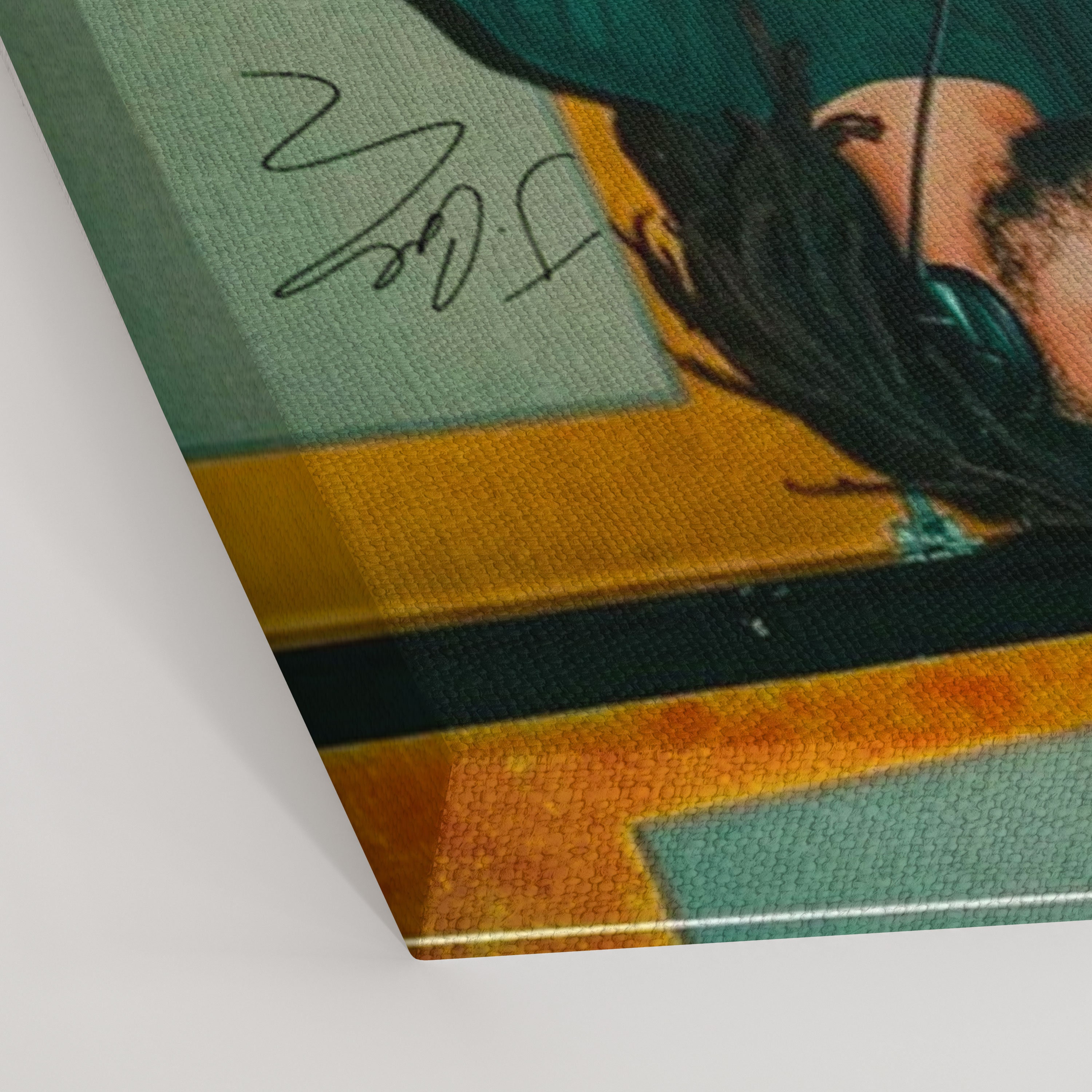 J Cole Poster Studio Street Art on Canvas Rapper Art Free Shipping ...