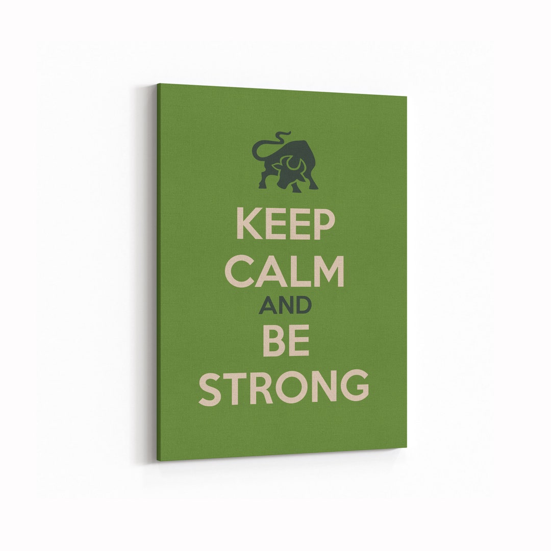 Keep Calm Wall Art Keep Calm Font Work From Home Business Canvas Free ...