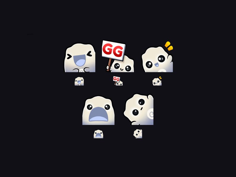 Wind Sprite Emotes [twitch/discord] - Etsy