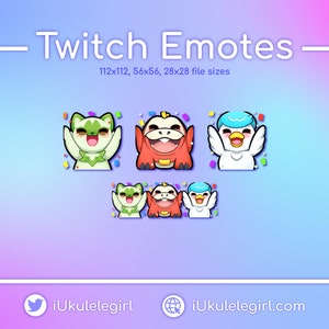 Pokemon Scarlet/violet Cheer Emotes [twitch/discord] - Etsy