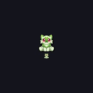 Sprigatito Sit Emote [twitch/discord] - Etsy